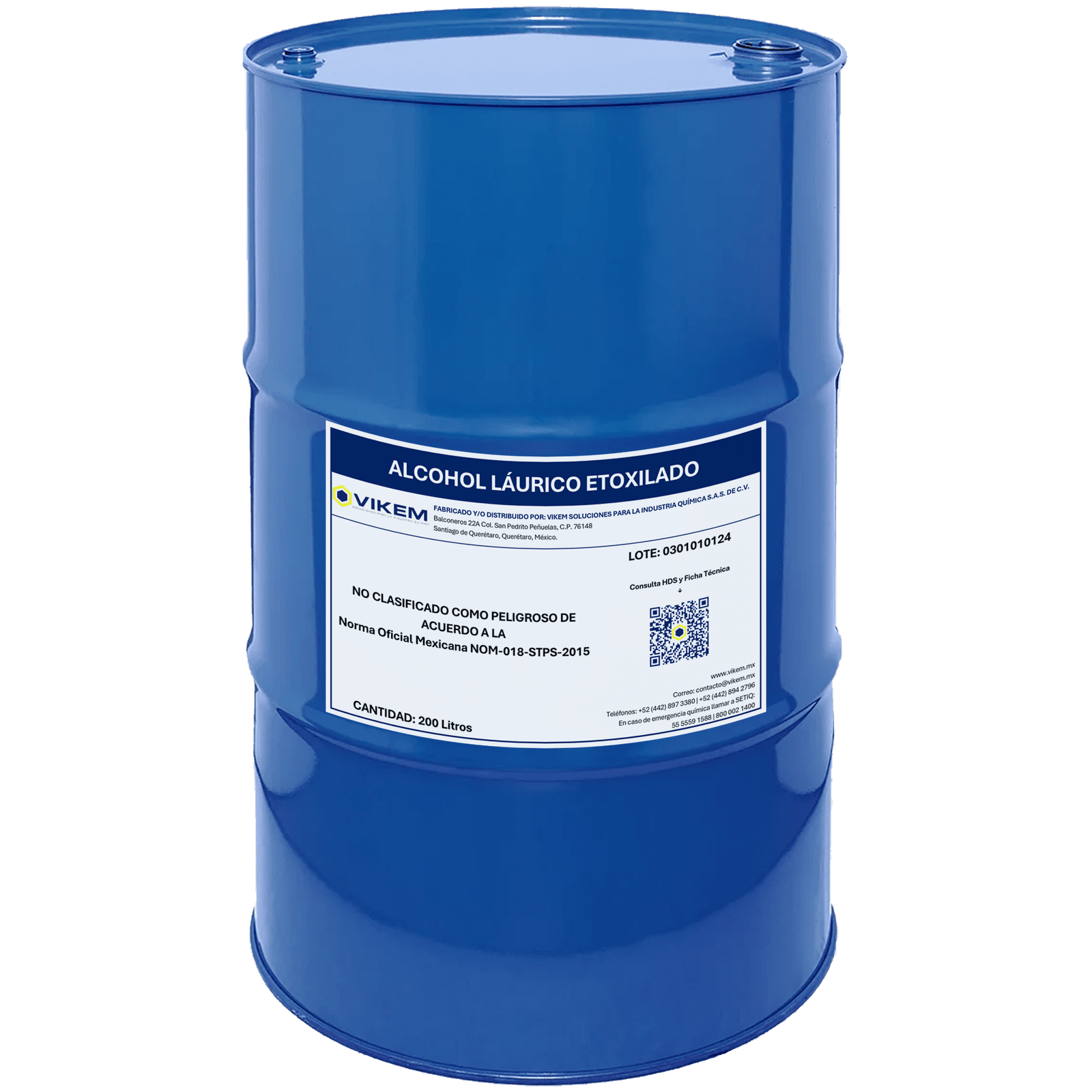 Alcohol Láurico Etoxilado - VIKEM